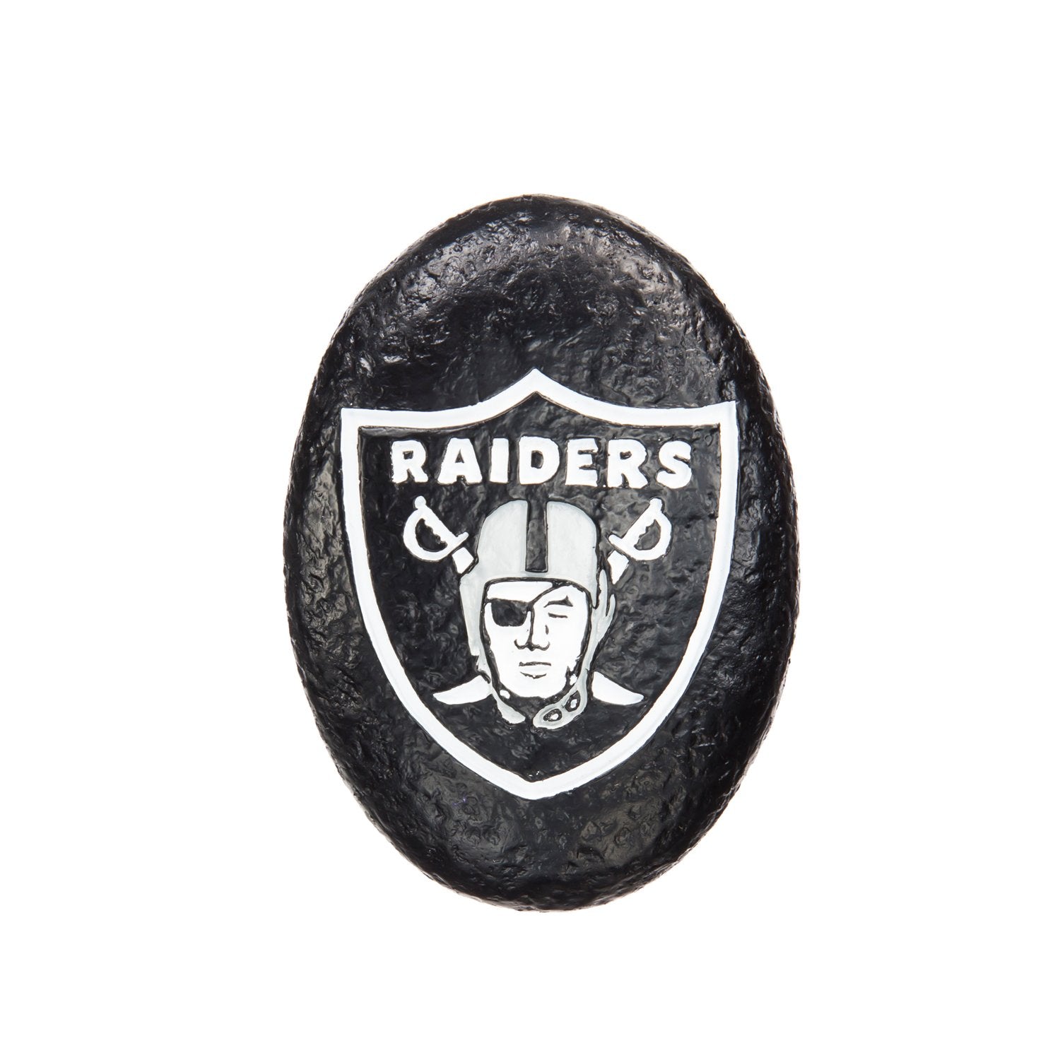 Evergreen NFL,Oakland Raiders, Garden Rock,2.95x2.17x0.79 Inches